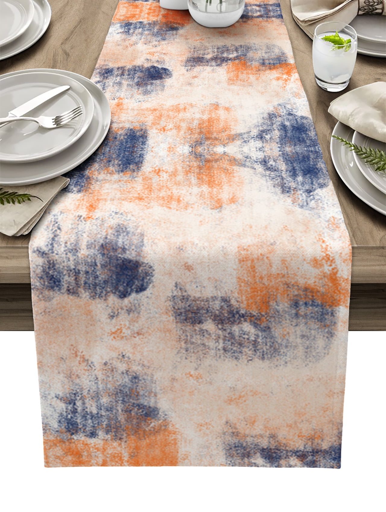 Abstract Modern Polypropylene Orange Dinning Table ration Coffee Table ...