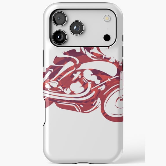 Abstract Motorcycle Rider Speed for iPhone Case 11 to 17 Pro Max ...