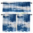 Abstract Mottled Texture Kitchen Curtains Valance and Tier Set Retro ...