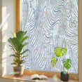Abstract Mountain Line Texture Window Privacy Film, Rainbow Film ...