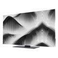Abstract Mountain TV Cover for 55 Inch Screen,Stretch Fabric Dustproof ...