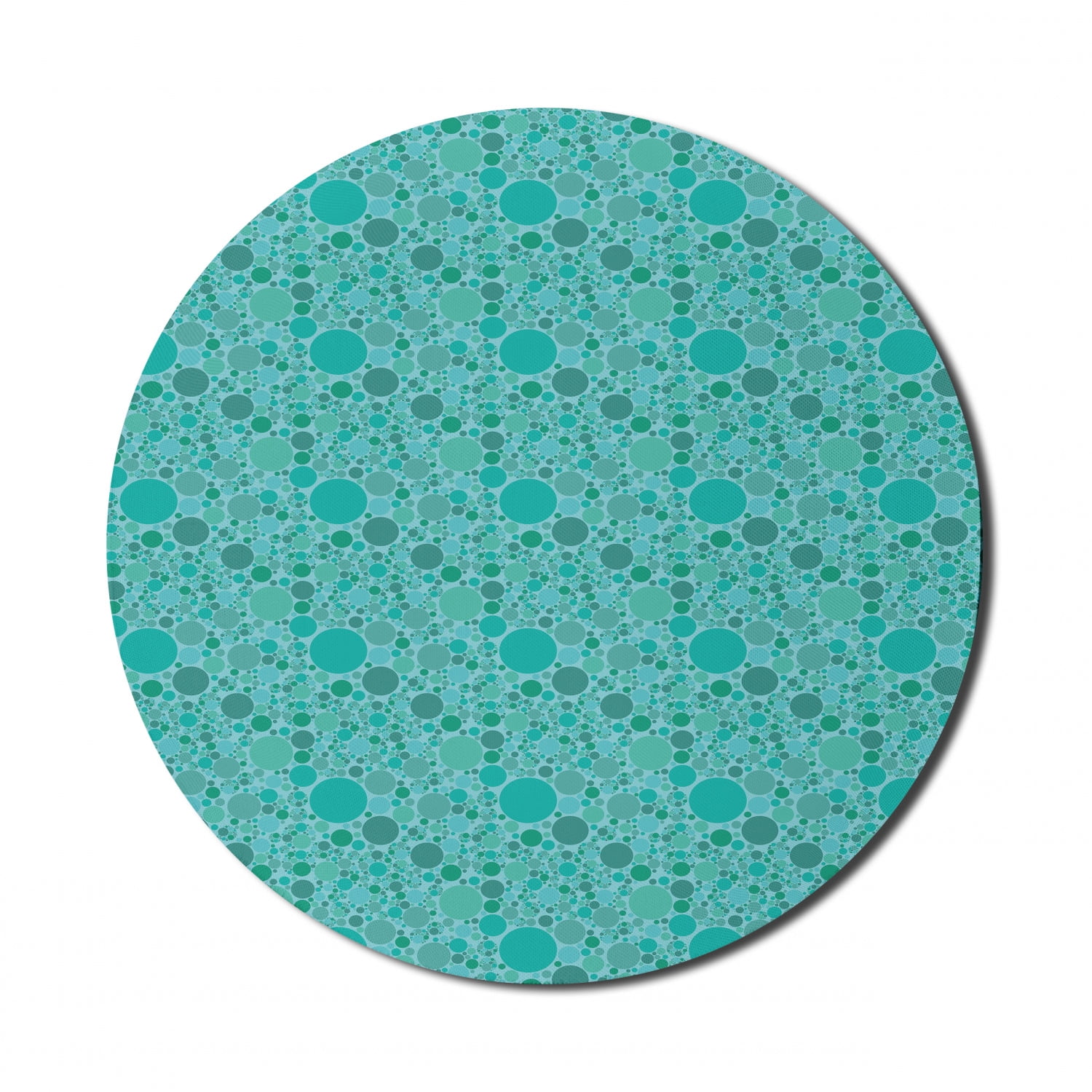 Abstract Mouse Pad for Computers, Randomly Scattered Circular Blobs in ...