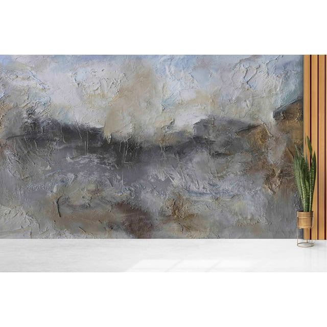 Abstract Mural, Wallpaper Wall Art, Bright Wallpaper, Paper Wall Art ...