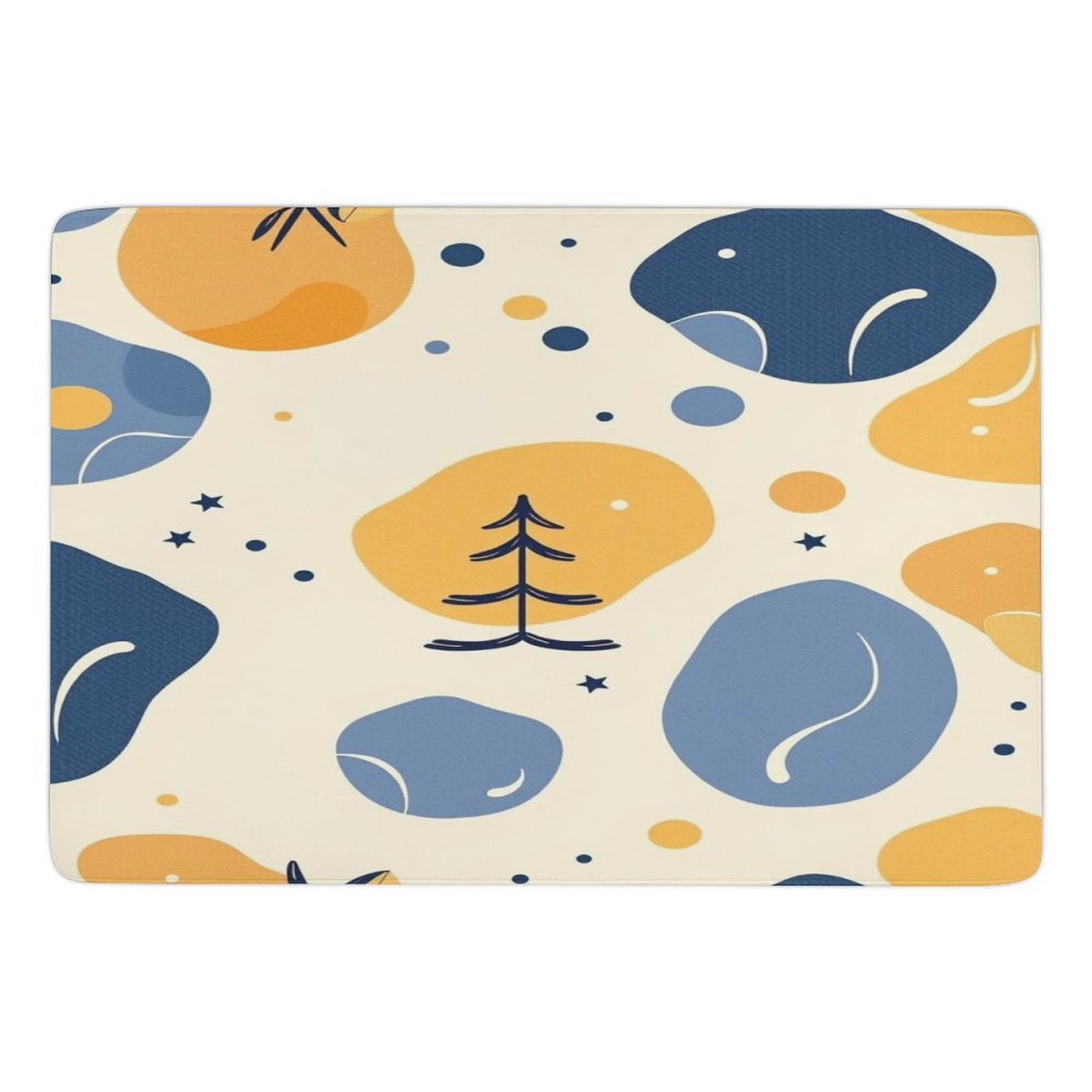 Abstract Nature Pattern Doormat Living Room Decor Carpet Home Hallway ...