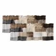 Abstract Neutral Color Blocks Window Valance, Brushstroke Texture 2 ...