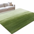 Abstract Ocean Area Rugs 4x6ft Green Gradient Oil Painting Texture ...
