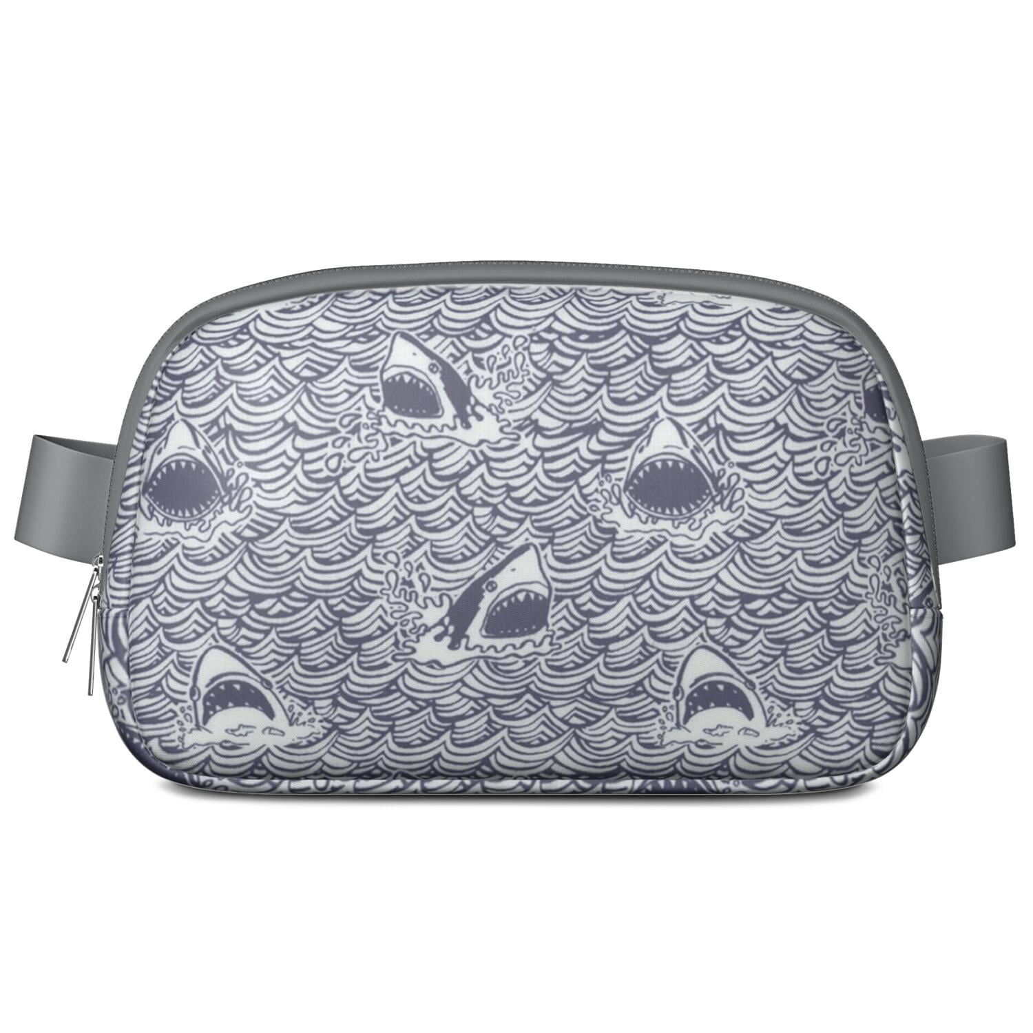 Abstract Ocean Life Fanny Pack - Waterproof Adjustable Waist Bag with ...