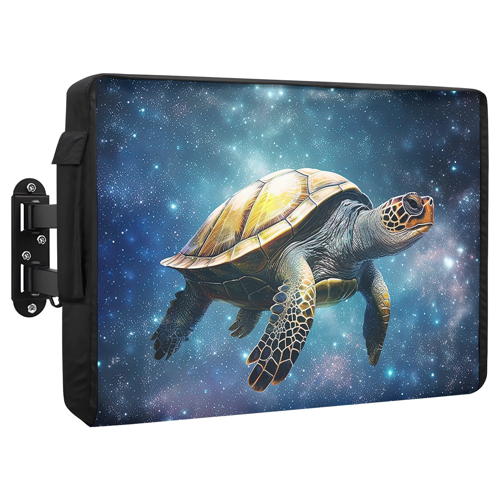 Abstract Ocean Outdoor TV Cover 52 to 55 Inch Sea Turtle in Starry ...