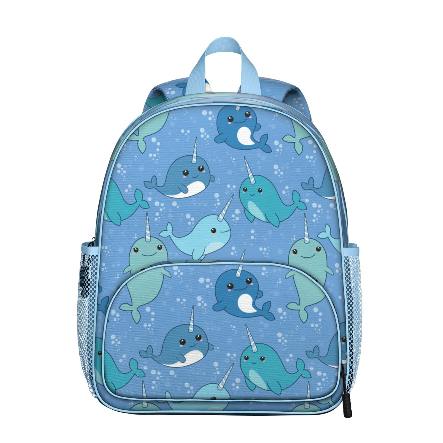 Abstract Ocean Student Backpack - Water-Resistant School Bag with ...