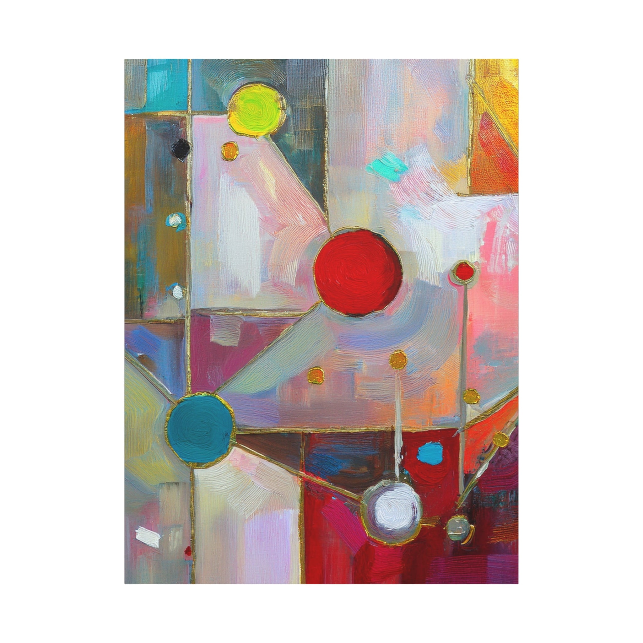 Abstract Oil Painting Print Canvas 20x24,20x30,24x30 24x32,24x36,30x40 ...