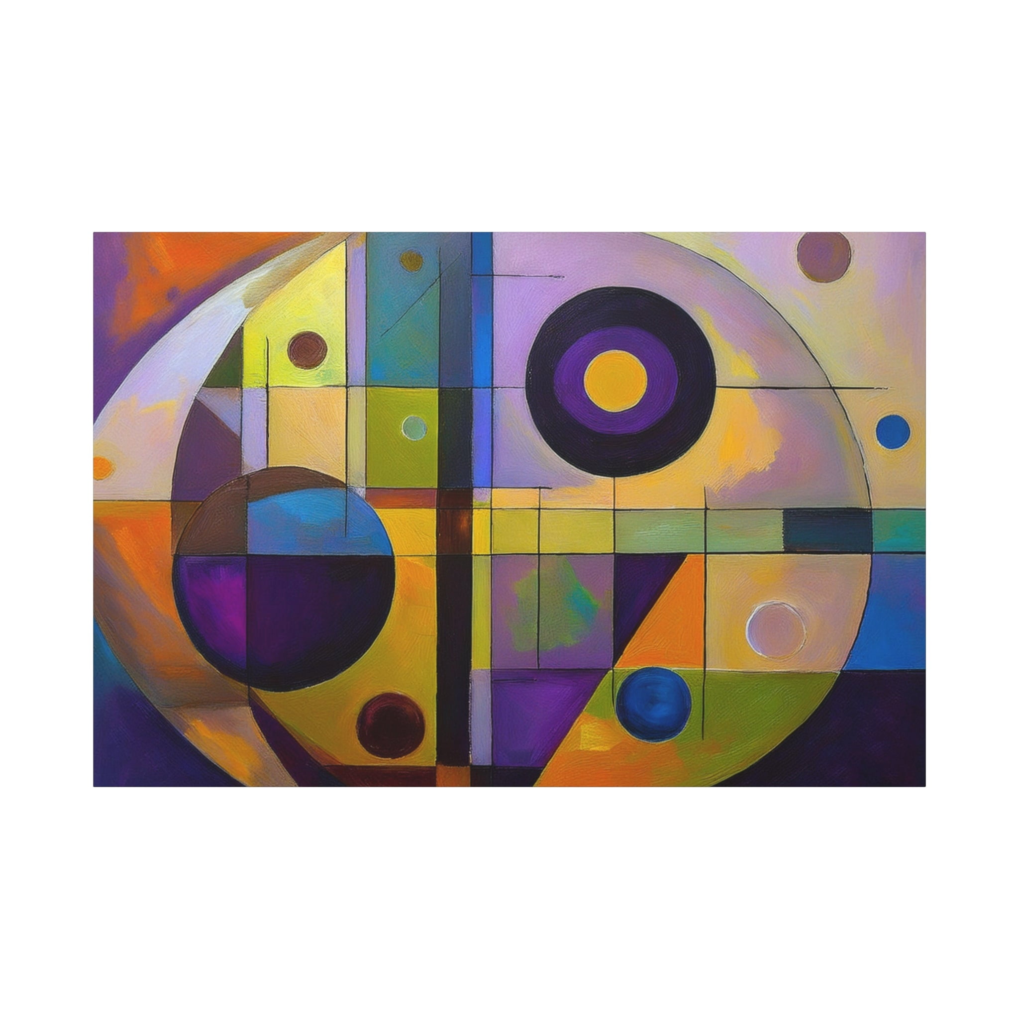 Abstract Oil Painting Print Canvas 24x16 30x20 36x24 48x32 60x40 Bright ...