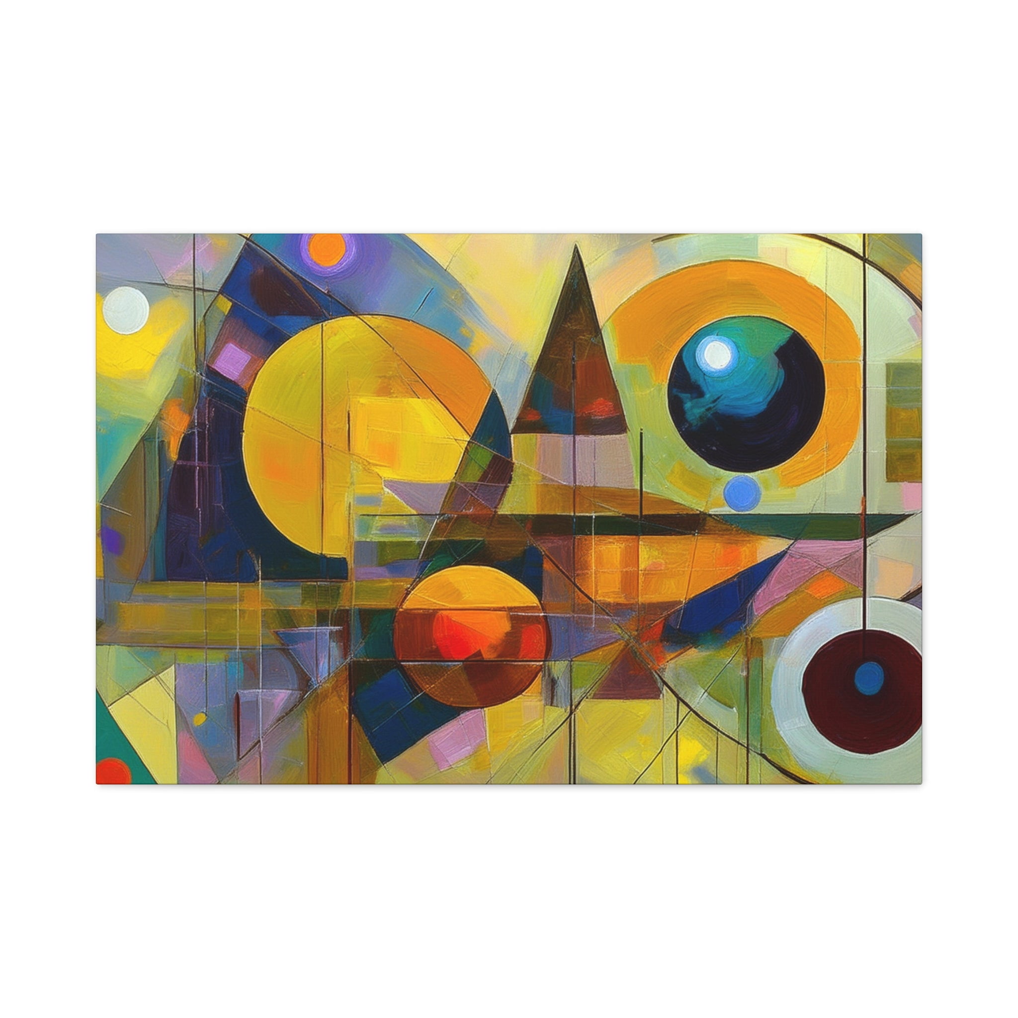 Abstract Oil Painting Print Canvas 24x16, 30x20, 36x24, 48x32, 60x40 ...