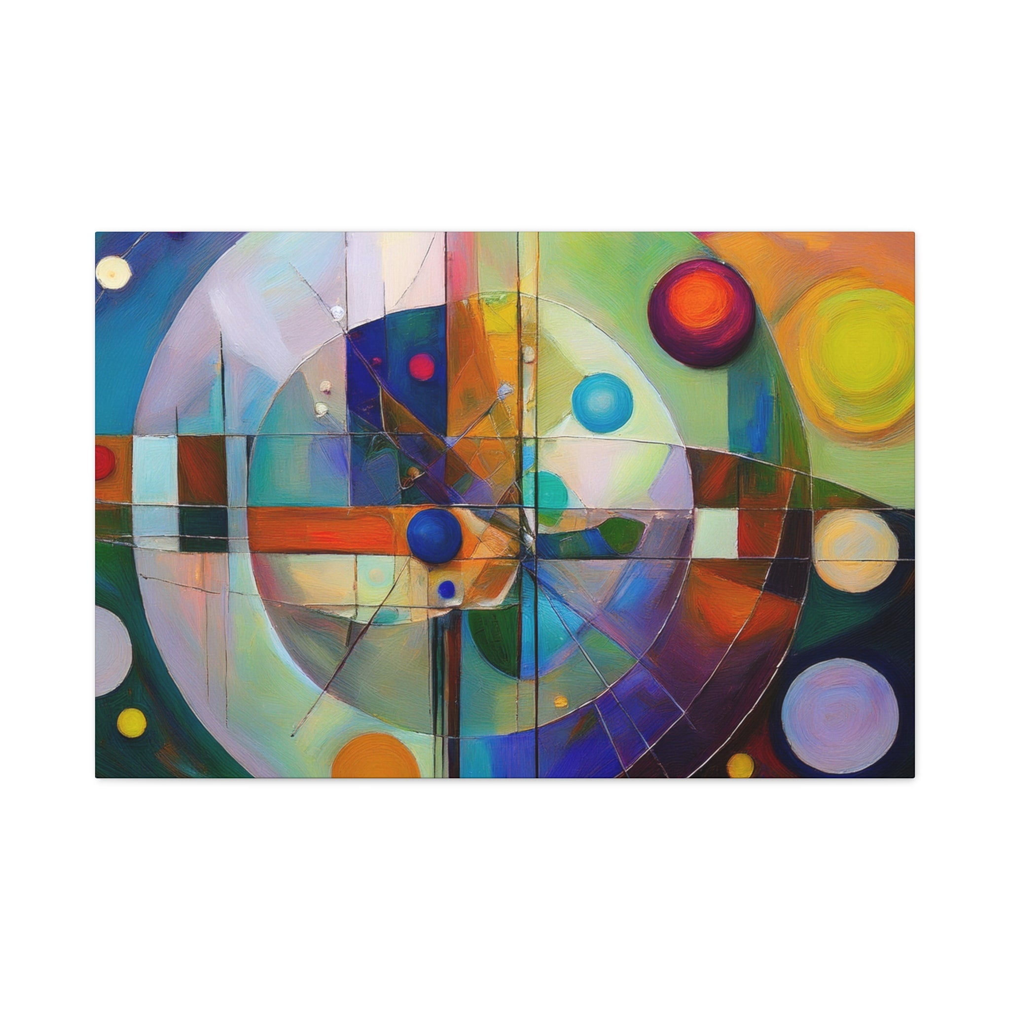 Abstract Oil Painting Print Canvas 24x16, 30x20, 36x24, 48x32, 60x40 ...