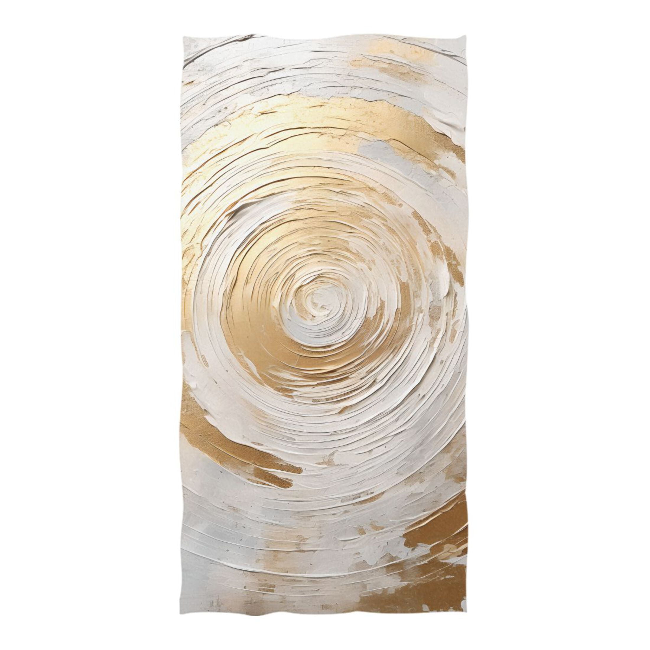 Abstract Oil Swirls Circular Beach Towel Oversized 74"x37" Pool Towels ...