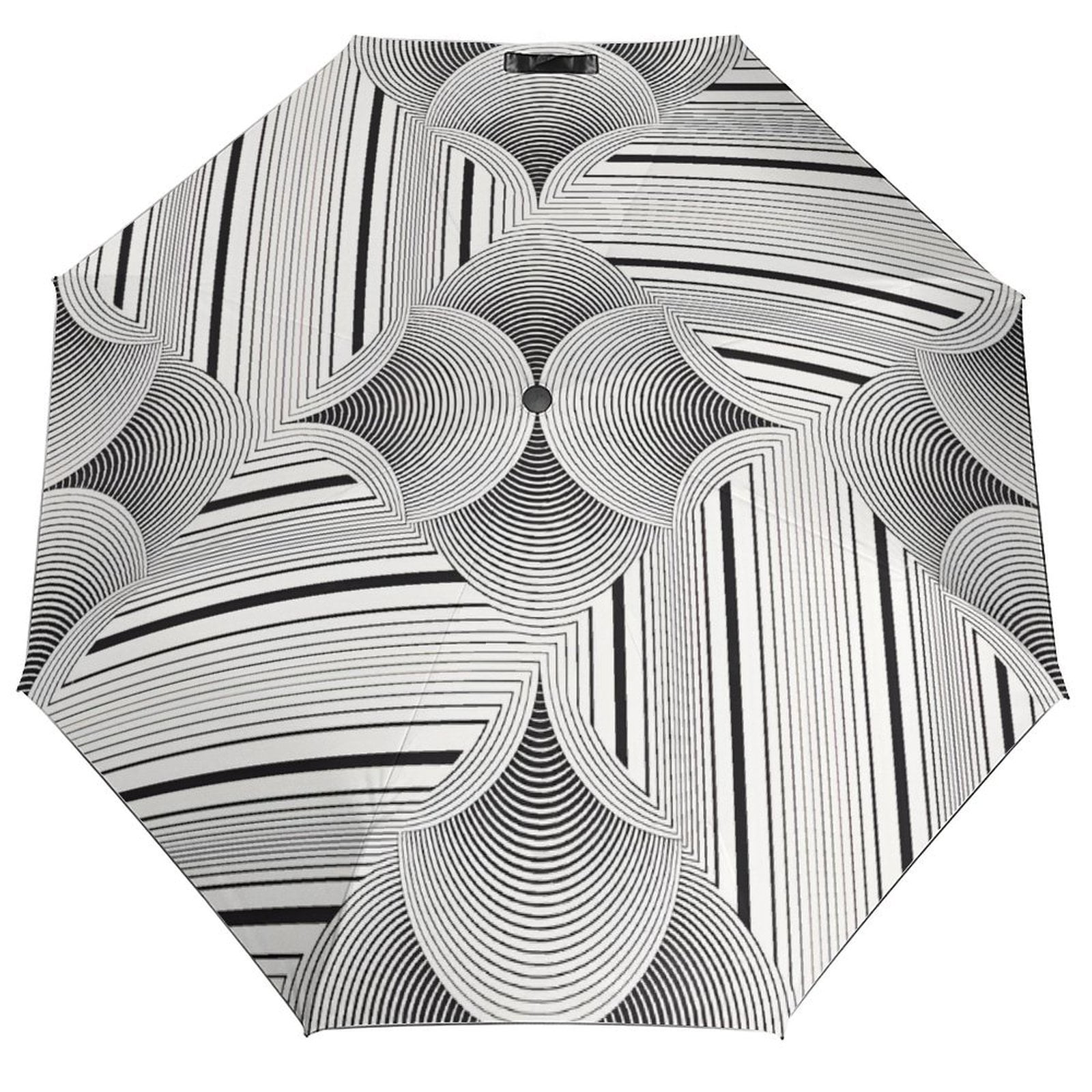 Abstract Ornate Geometric Petals Grid Background Rain Umbrella Sun ...