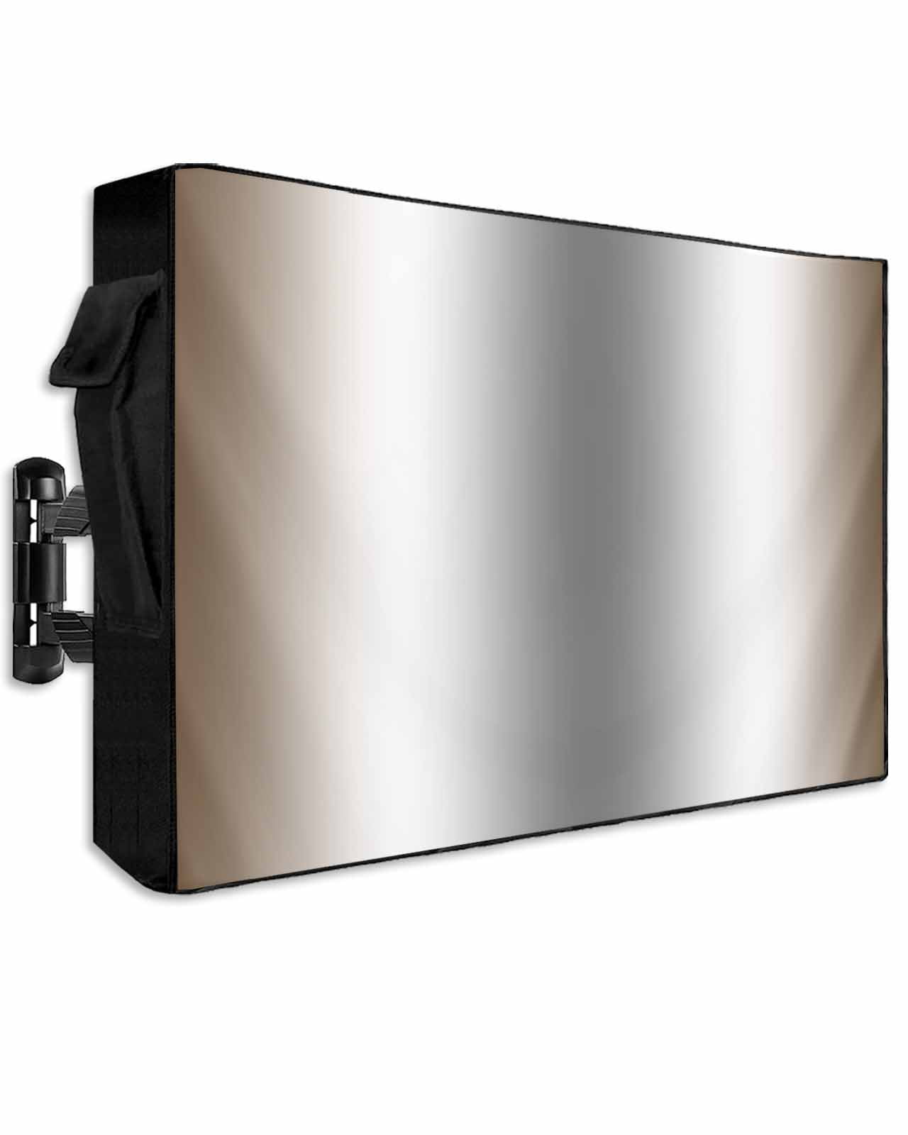 Abstract Outdoor TV Cover 40 to 43 inch Brown Gray Gradient Ombre ...