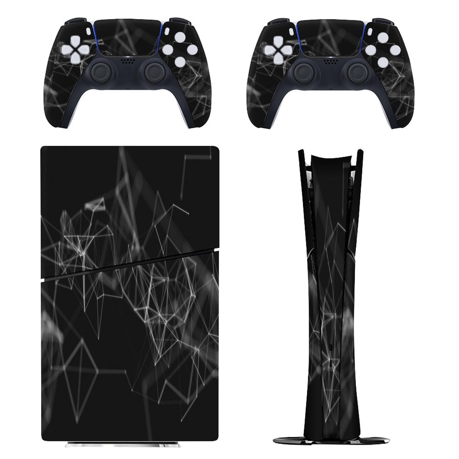 Abstract PS5/PS5 Slim Digital Disc Skin Sticker For Console And ...