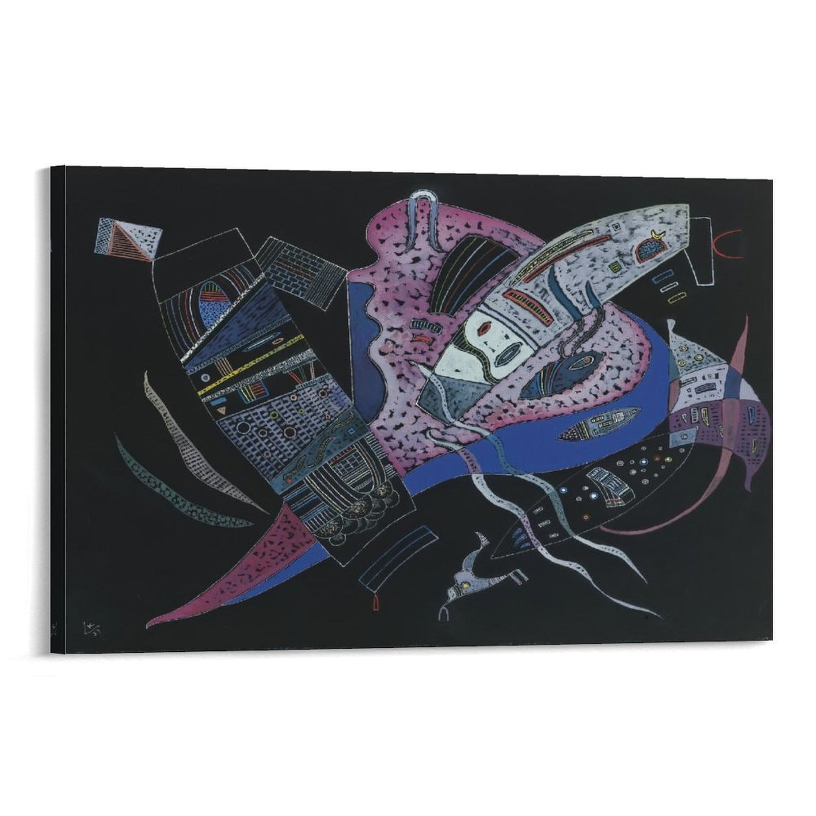 Abstract Painters Wassily Kandinsky Concentrate Poster Print Photo Art ...