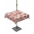 Abstract Paisley Pattern Square Outdoor Tablecloth with Umbrella Hole ...