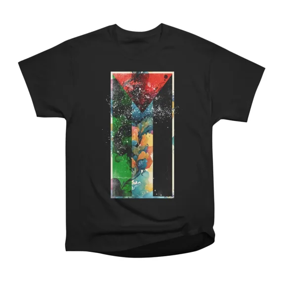 Abstract Palestine Inspired Art 1 T-Shirt Tee Gift For Him Merch For ...