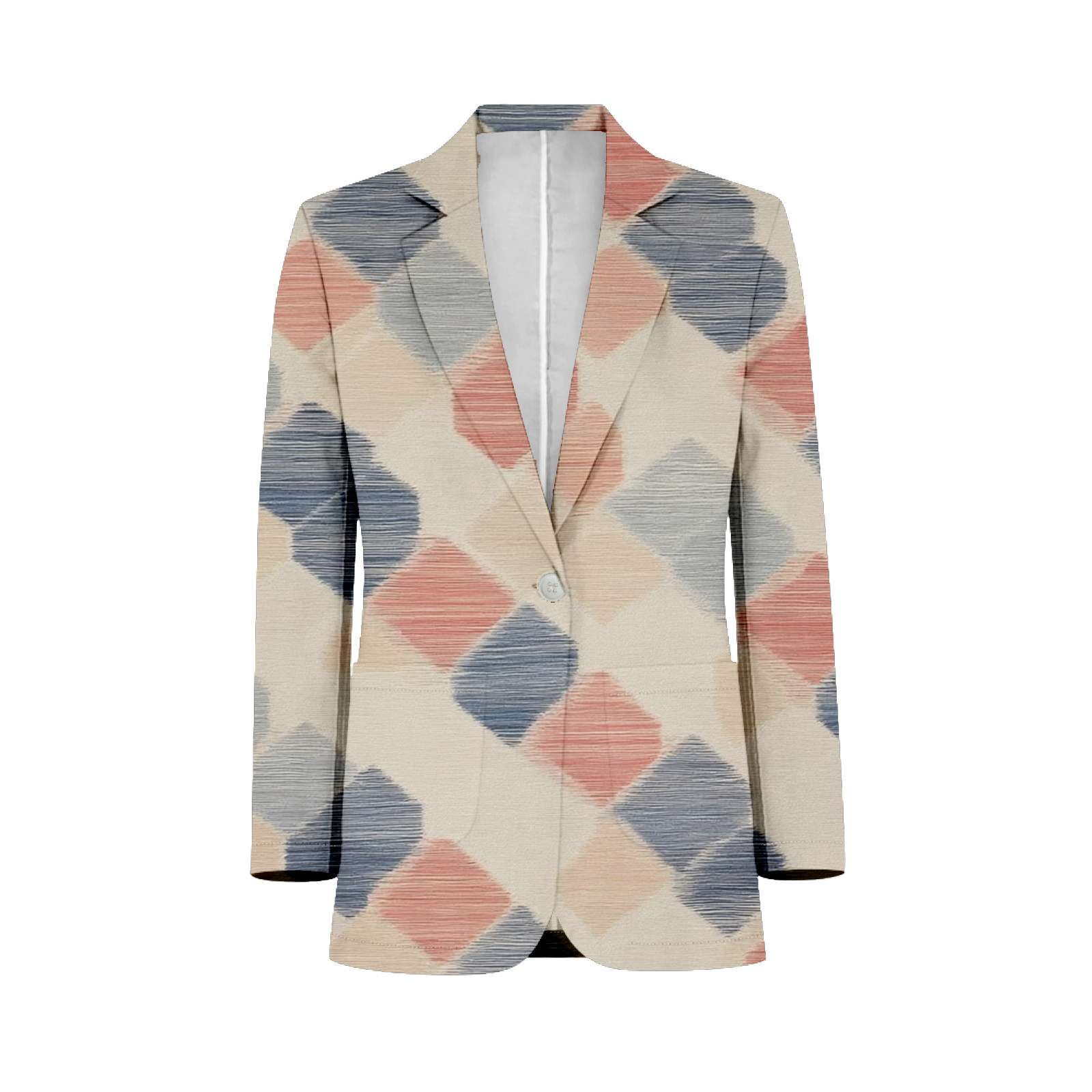 Abstract Pastel Rug Design Mens Suits Shawl Collar Slim Fit Suit Mens ...