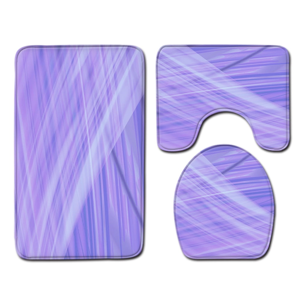 Abstract Pattern Bathroom set Modern Aesthetics Bathroom non-slip ...