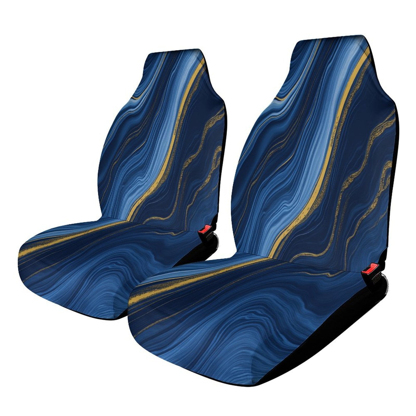 Abstract Pattern Car Seat Covers Car Accessories Pack of 2 Universal ...