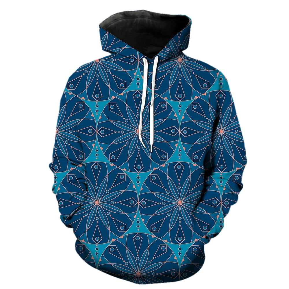 Abstract Pattern Men's Hoodies 3D Print Oversized Sweatshirts Tops 2025 ...