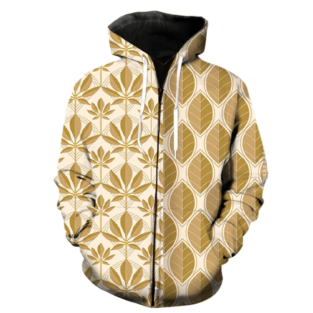 Abstract Pattern Men's Zipper Hoodies 3D Printed Fashion 2024 Hot Sale ...