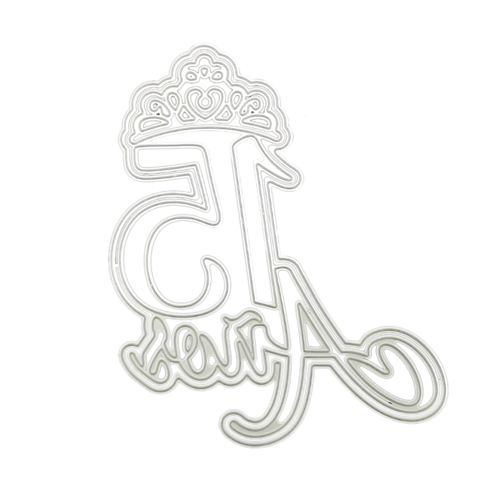 Abstract Pattern Metal Cutting Dies DIY Stamps Crafts Template Mold ...