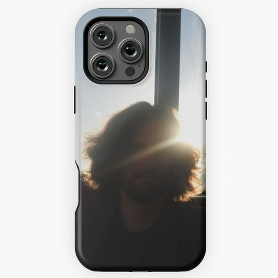 Abstract Photograph Man in Backlight Phone Case for iPhone 16 15 14 13 ...
