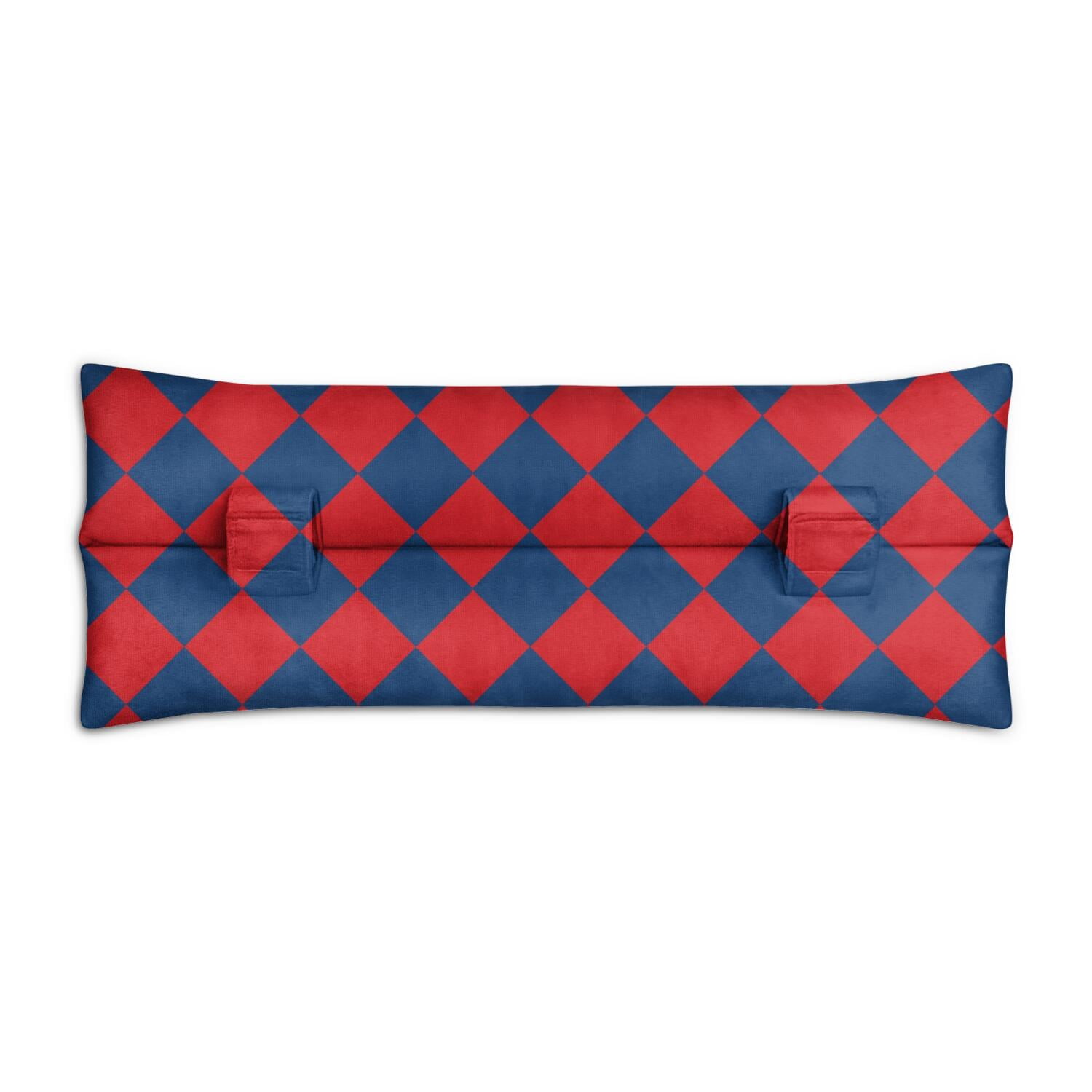 Abstract Plaid Mastectomy Seatbelt Pillow - Post Surgery Recovery ...