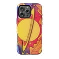 Abstract Planet Cosmic Space Artwork Case for iPhone 17 to 11 Pro Max ...