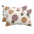 Abstract Polka Dot Geometric Outdoor Pillow for Chaise Lounge Chair ...