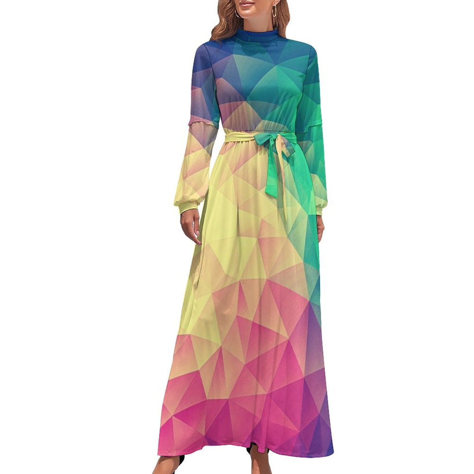 Abstract Polygon Multi Color Cubism Low Poly Triangle Pride / LGBT ...