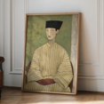 Abstract Portrait Wall Art Minimalist Figurative Painting Print Earthy ...