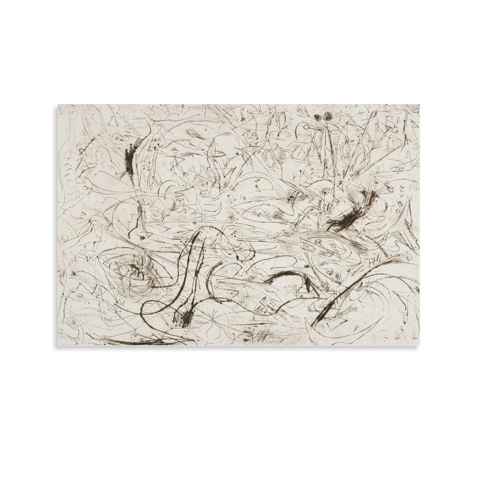 Abstract Poster by American Painter Jackson Pollock (41) Painting On ...