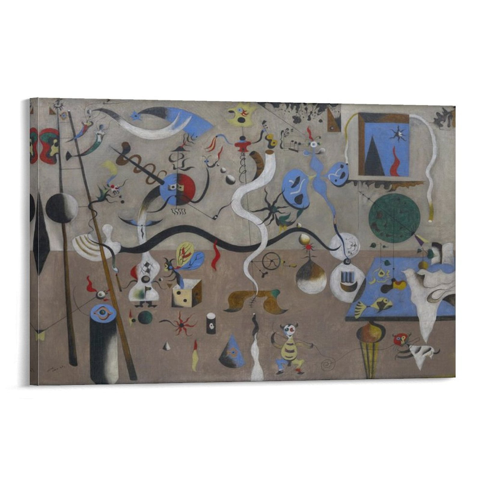 Abstract Poster by Spanish Painter Joan Miro (1) Print Photo Art ...