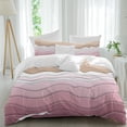 Abstract Queen Size 4 piece Duvet Cover Set,3 Comfort Bedding Set ...