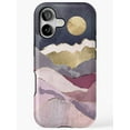 Abstract Raspberry Dream Modern Art iPhone Case 11 12 13 14 15 16 17 ...