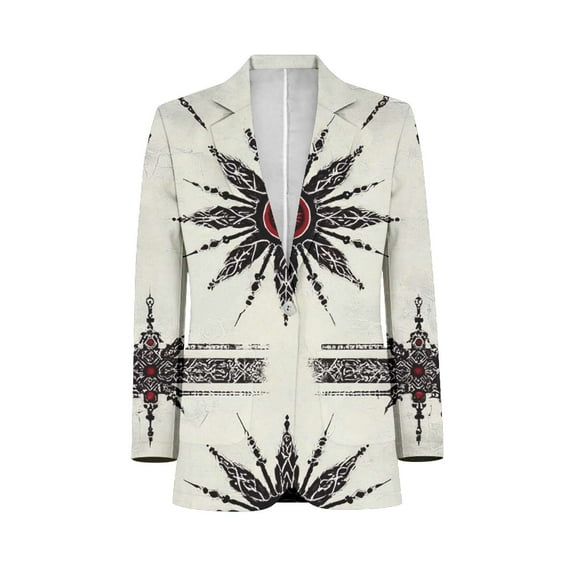 Abstract Red Black Art Design Men Blazers Slim Clothing Summer Jacket ...