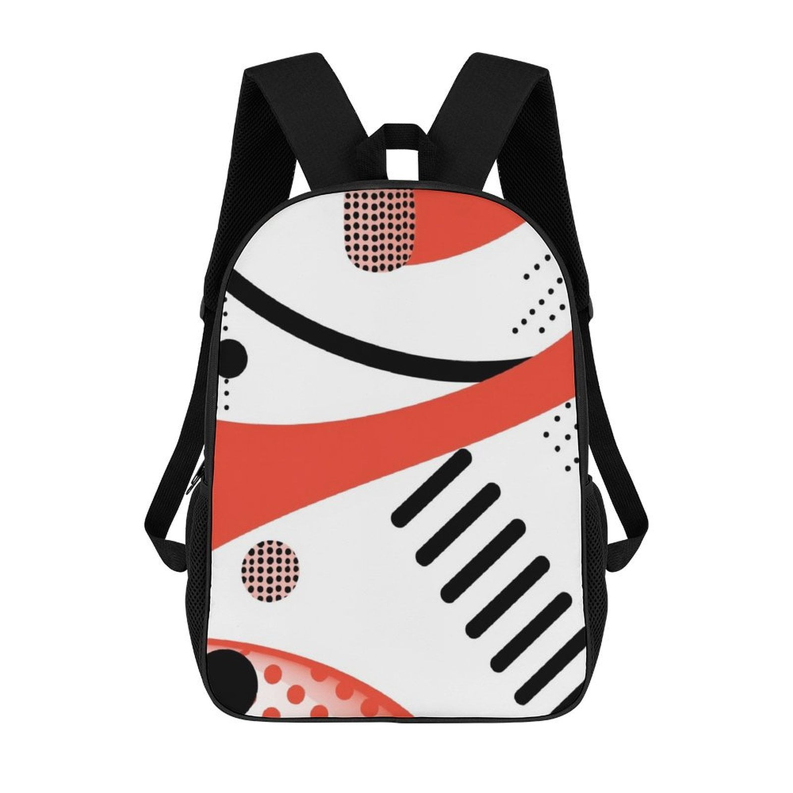 Abstract Red Design Backpacks For Teenagers Backpacks 17 Inch Backpack ...