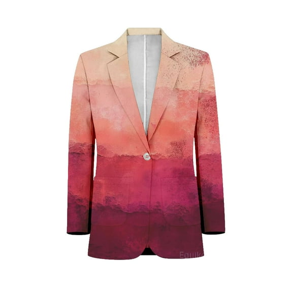 Abstract Red Textured Art Men Blazers Slim Clothing Summer Jacket Man ...