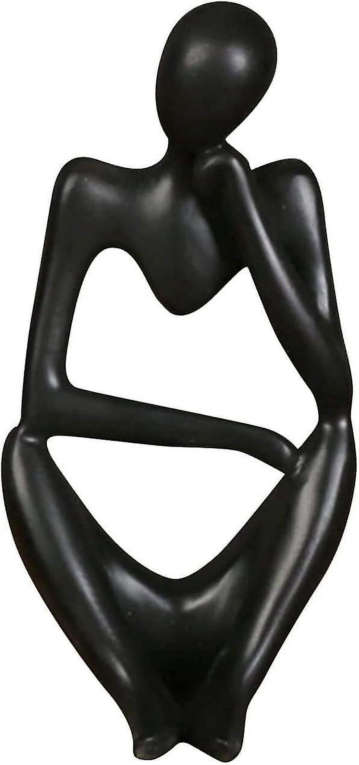 Abstract Resin Statue Sculpture Figurines Modern Home Decor Living Room ...