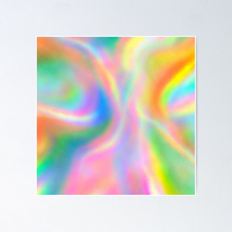 Abstract Retro Colorful Bold Magic Poster- Unframed Poster | Wall Art ...