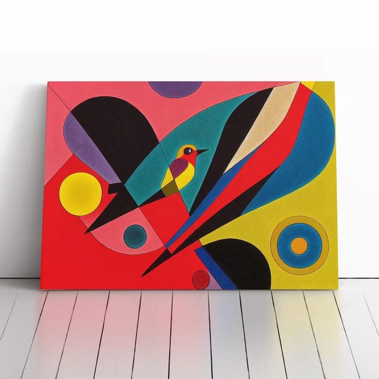 Abstract Robin Bird Vol.3 Wall Art Print Decor Living Room Art Home ...