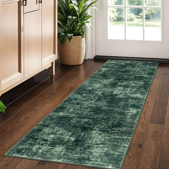 Abstract Runner Rug 2x5 Ft Washable Runners for Hallways, Non Slip ...