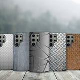 Abstract Rusty Metal Texture Effect Phone Case with iPhone 17 to 11 Pro ...