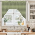 Abstract Sage Green Swag Curtain Valance for Windows, Minimalist Forest ...
