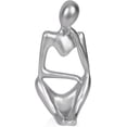 Abstract Sandstone Resin Thinker Style Sculpture Figurine Collectible ...